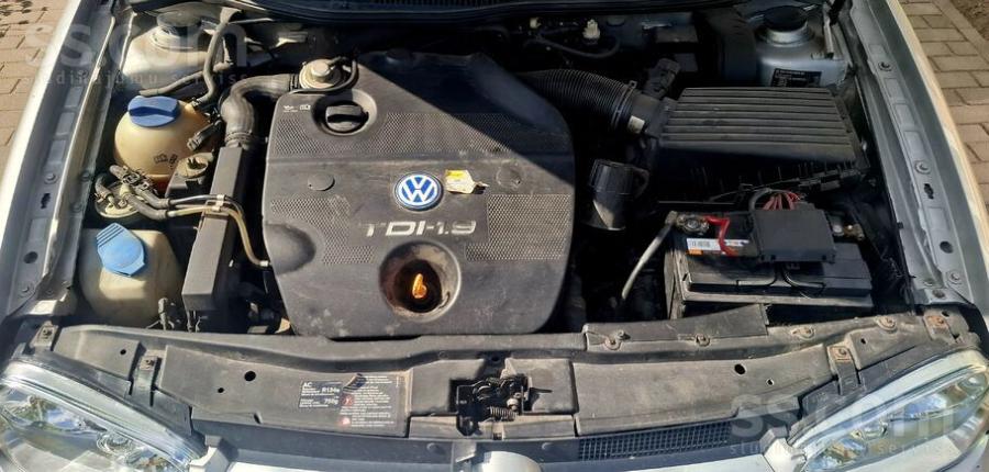 Pelēks Volkswagen Golf 2000 Tukums, ar dzinēja tilpumu 1.90 L un nobraukumu 350 tūkst. km par 1500 €, foto 22 vietnē AUTOMOTO.COM.LV