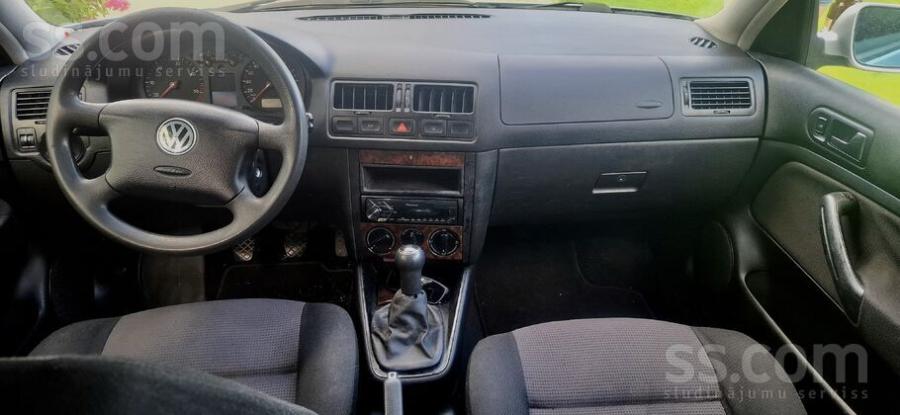 Pelēks Volkswagen Golf 2000 Tukums, ar dzinēja tilpumu 1.90 L un nobraukumu 350 tūkst. km par 1500 €, foto 27 vietnē AUTOMOTO.COM.LV