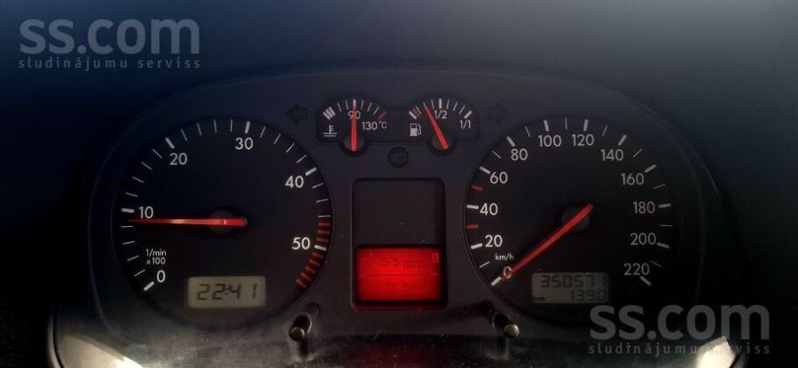 Pelēks Volkswagen Golf 2000 Tukums, ar dzinēja tilpumu 1.90 L un nobraukumu 350 tūkst. km par 1500 €, foto 29 vietnē AUTOMOTO.COM.LV