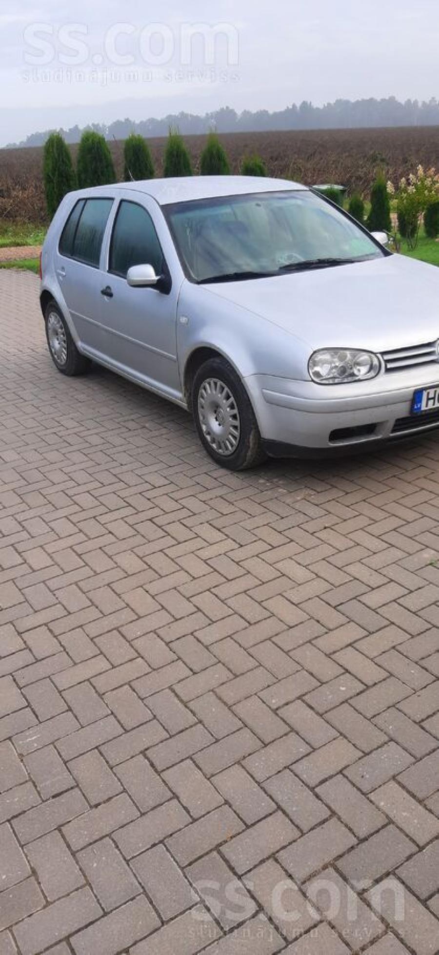Pelēks Volkswagen Golf 2000 Rīga, ar dzinēja tilpumu 1.90 L un nobraukumu 380 tūkst. km par 900 €, foto 4 vietnē AUTOMOTO.COM.LV