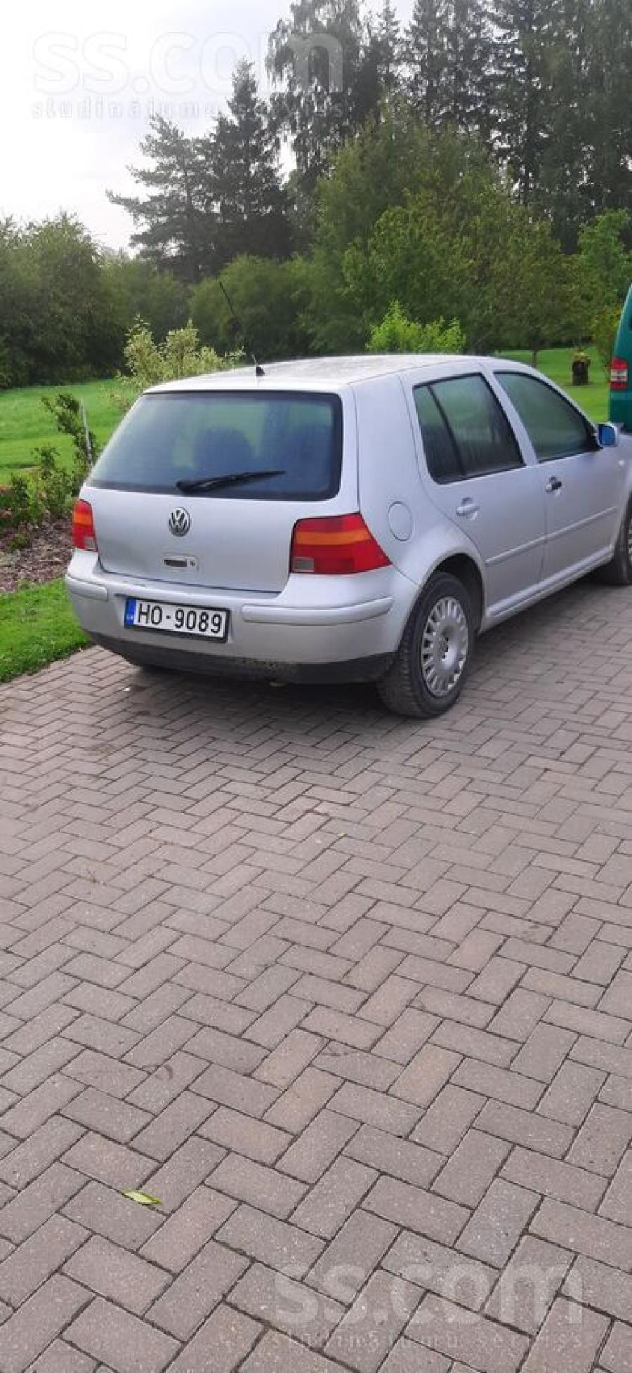 Pelēks Volkswagen Golf 2000 Rīga, ar dzinēja tilpumu 1.90 L un nobraukumu 380 tūkst. km par 900 €, foto 5 vietnē AUTOMOTO.COM.LV