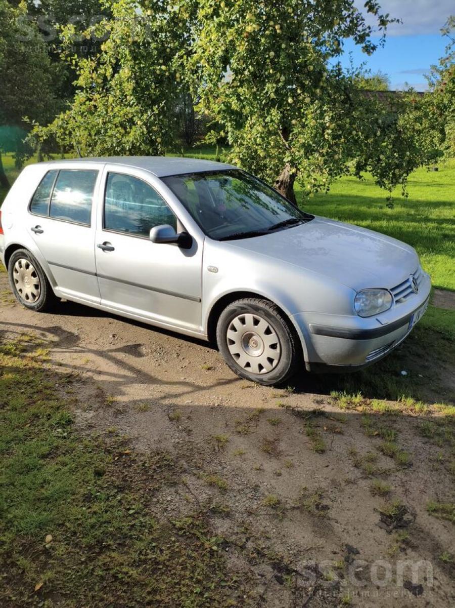 Grey Volkswagen Golf 2000 in Ventspils, with an engine capacity of 1.90 L and mileage of 319 thousand km for 1100 €, photo 7 on AUTOMOTO.COM.LV