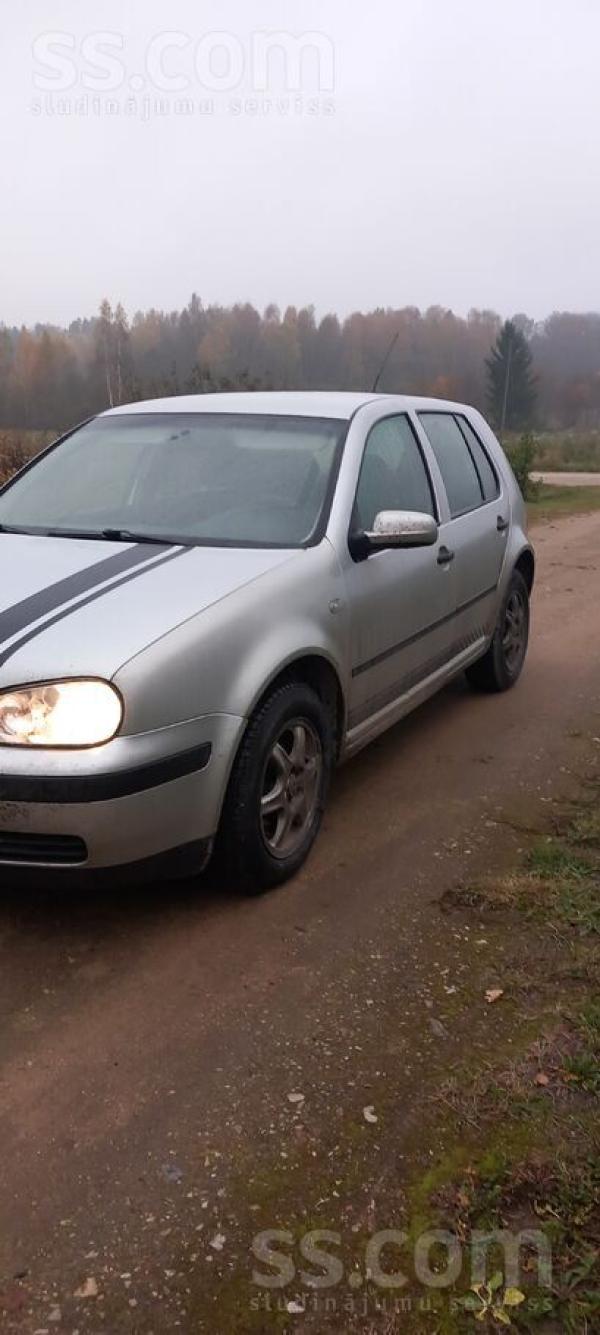 Grey Volkswagen Golf 2001 in Jekabpils, with an engine capacity of 1.90 L and mileage of 414 thousand km for 900 €, photo 2 on AUTOMOTO.COM.LV
