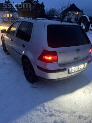 Grey Volkswagen Golf 2001 in Talsi, with an engine capacity of 2.00 L and mileage of 0 thousand km for 2100 €, photo 2 on AUTOMOTO.COM.LV