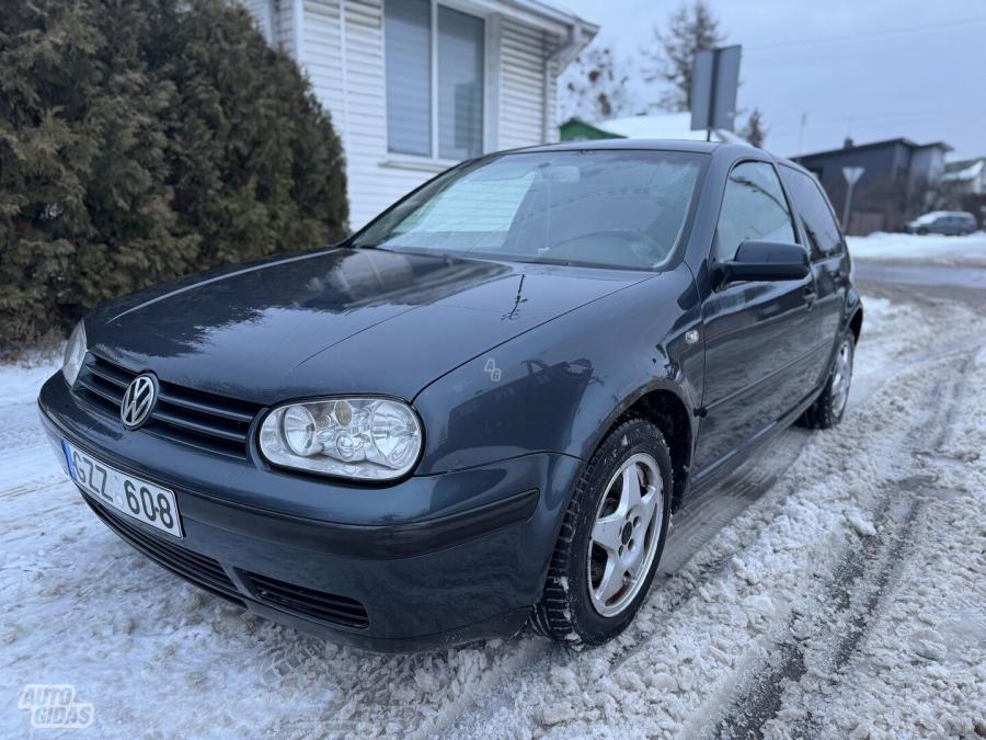 Grey Volkswagen Golf 2001 in Kaunas, with an engine capacity of 1.90 L and mileage of 300 thousand km for 850 €, photo 1 on AUTOMOTO.COM.LV