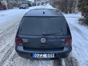 Grey Volkswagen Golf 2001 in Kaunas, with an engine capacity of 1.90 L and mileage of 300 thousand km for 850 €, photo 9 on AUTOMOTO.COM.LV