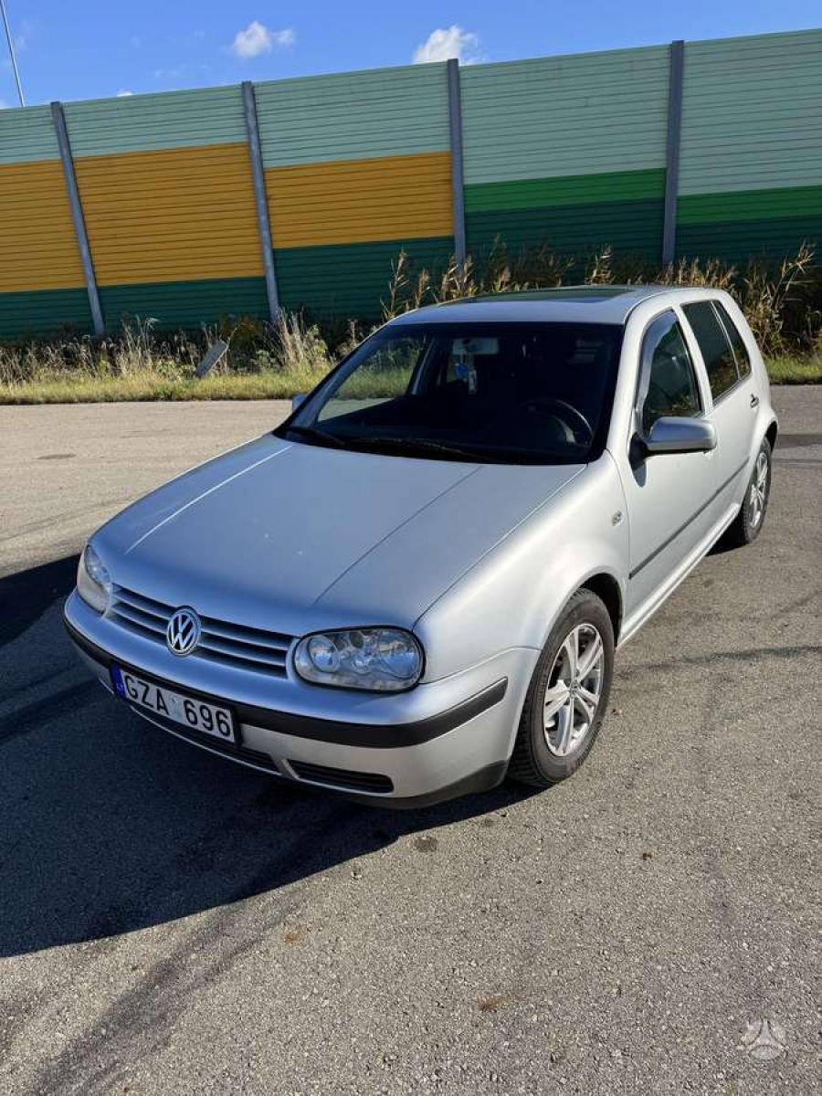 Pelēks Volkswagen Golf 2001 Kauņa, ar dzinēja tilpumu 1.90 L un nobraukumu 381 tūkst. km par 1250 €, foto 3 vietnē AUTOMOTO.COM.LV