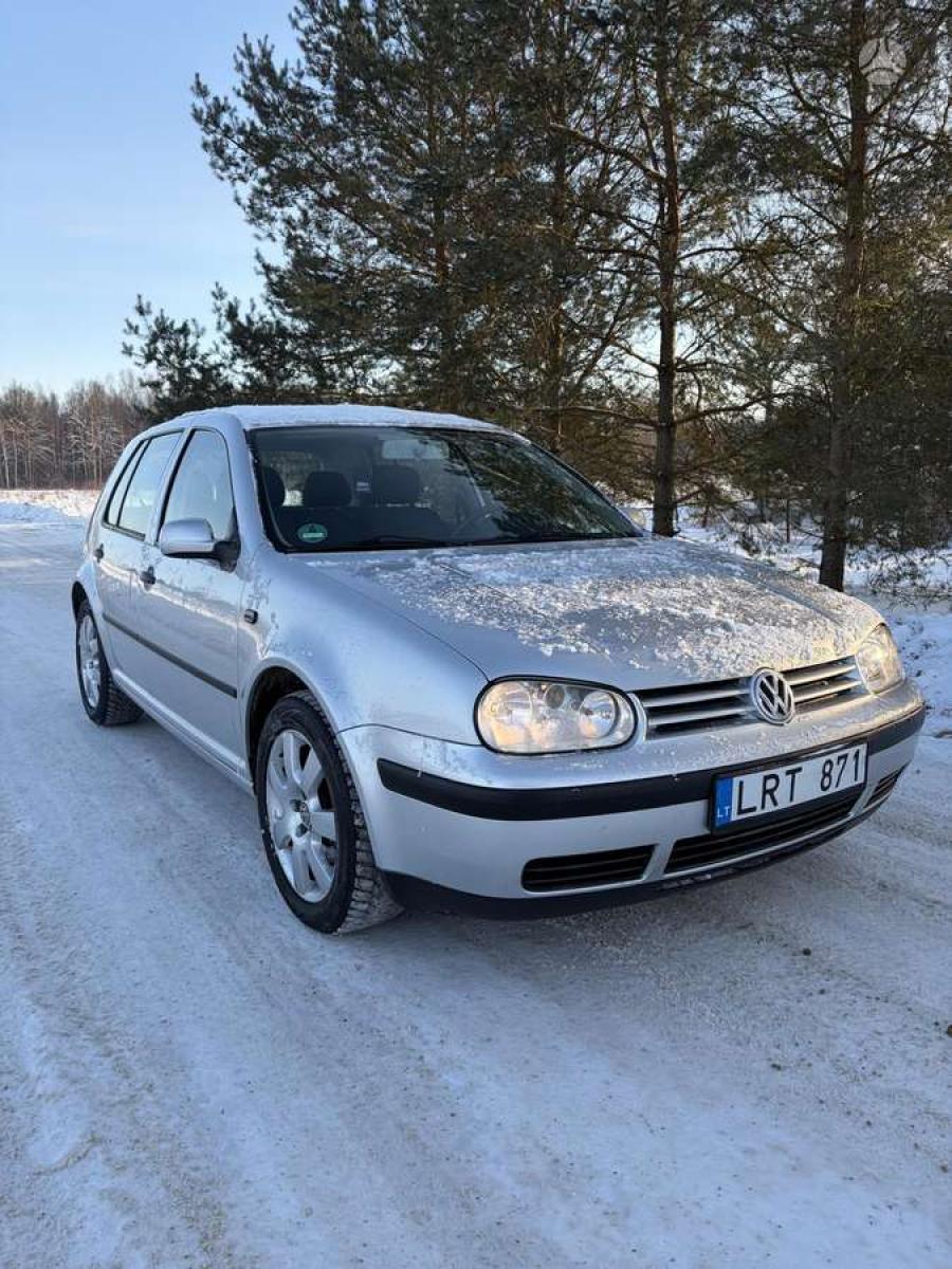 Grey Volkswagen Golf 2001 in Vilnius, with an engine capacity of 1.90 L and mileage of 283 thousand km for 1700 €, photo 1 on AUTOMOTO.COM.LV