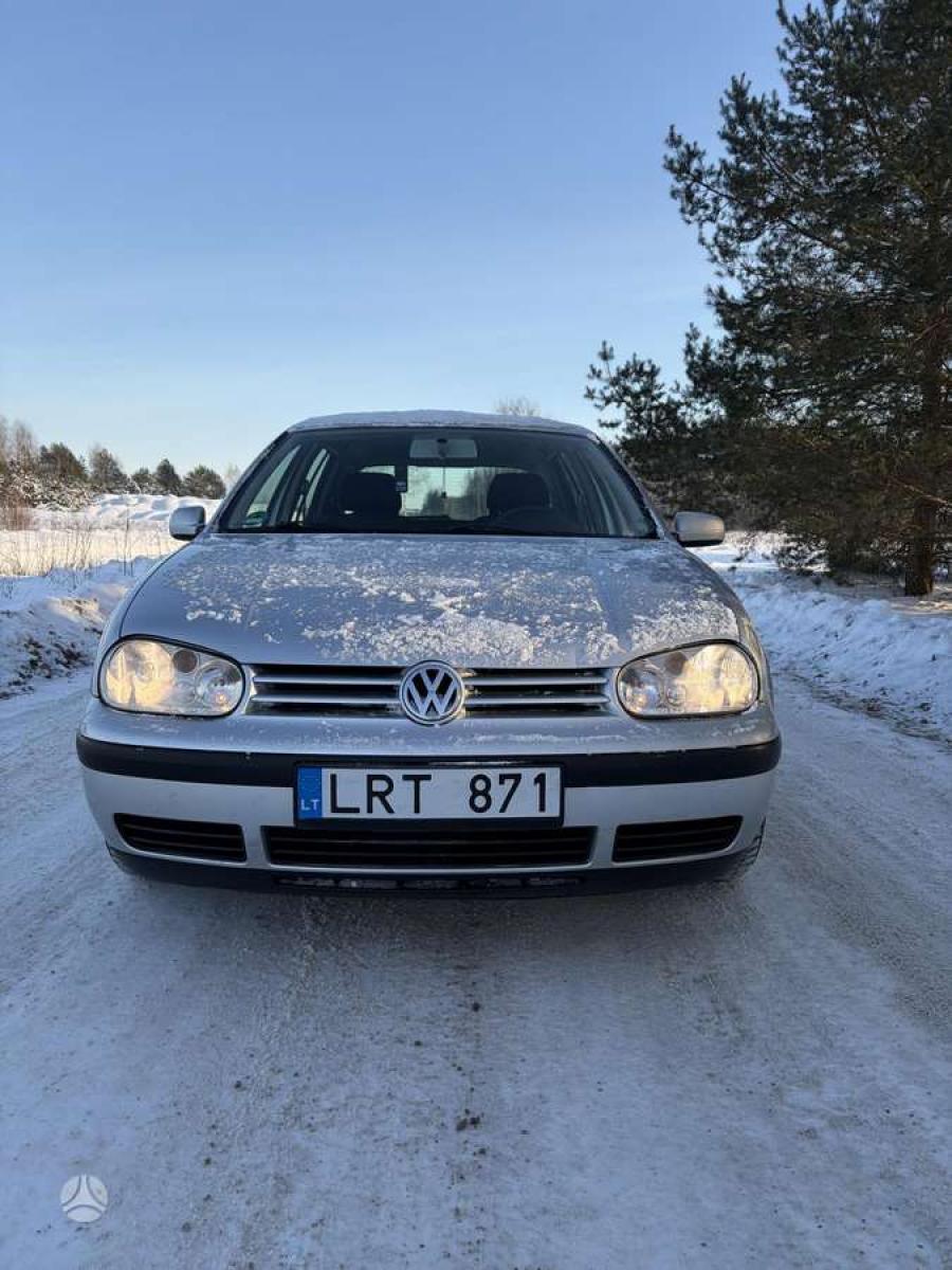 Grey Volkswagen Golf 2001 in Vilnius, with an engine capacity of 1.90 L and mileage of 283 thousand km for 1700 €, photo 5 on AUTOMOTO.COM.LV
