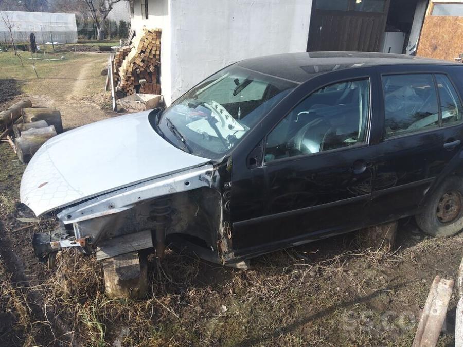 Grey Volkswagen Golf 2001 in Ogre, with an engine capacity of 1.90 L and mileage of 400 thousand km for 600 €, photo 6 on AUTOMOTO.COM.LV