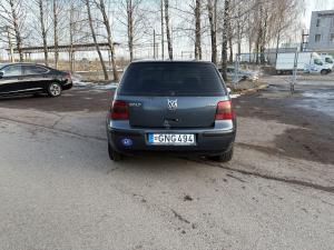 Grey Volkswagen Golf 2001 in Vilnius, with an engine capacity of 1.90 L and mileage of 268 thousand km for 1000 €, photo 2 on AUTOMOTO.COM.LV