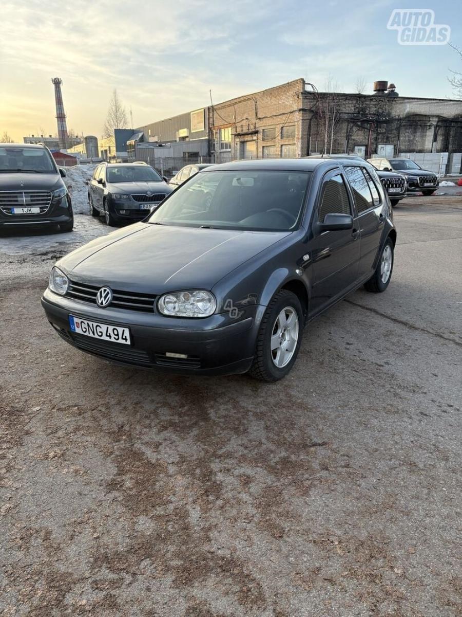 Grey Volkswagen Golf 2001 in Vilnius, with an engine capacity of 1.90 L and mileage of 268 thousand km for 1000 €, photo 3 on AUTOMOTO.COM.LV