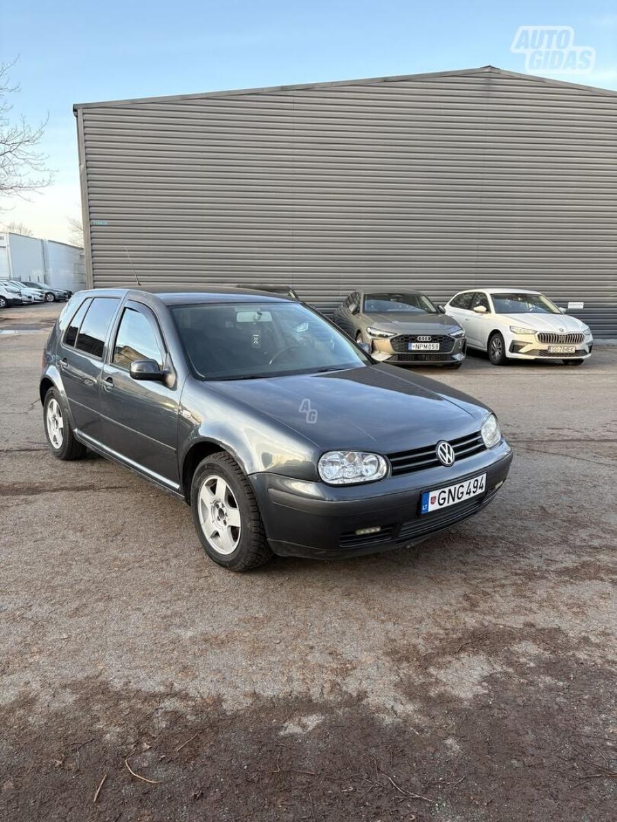 Grey Volkswagen Golf 2001 in Vilnius, with an engine capacity of 1.90 L and mileage of 268 thousand km for 1000 €, photo 9 on AUTOMOTO.COM.LV