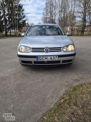 Grey Volkswagen Golf 2001 in Birzai, with an engine capacity of 1.90 L and mileage of 376 thousand km for 550 €, photo 4 on AUTOMOTO.COM.LV