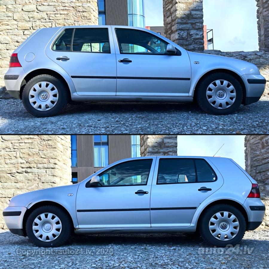 Grey Volkswagen Golf 2001 in Tallinn, with an engine capacity of 1.40 L and mileage of 200 thousand km for 999 €, photo 6 on AUTOMOTO.COM.LV