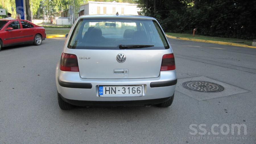 Pelēks Volkswagen Golf 2001 Rīga, ar dzinēja tilpumu 1.90 L un nobraukumu 0 tūkst. km par 1250 €, foto 13 vietnē AUTOMOTO.COM.LV