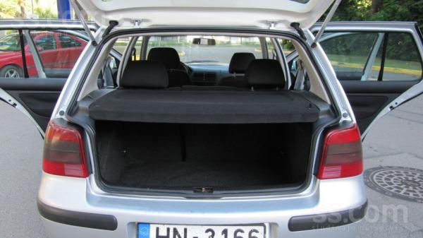 Grey Volkswagen Golf 2001 in Riga, with an engine capacity of 1.90 L and mileage of 356 thousand km for 1250 €, photo 5 on AUTOMOTO.COM.LV