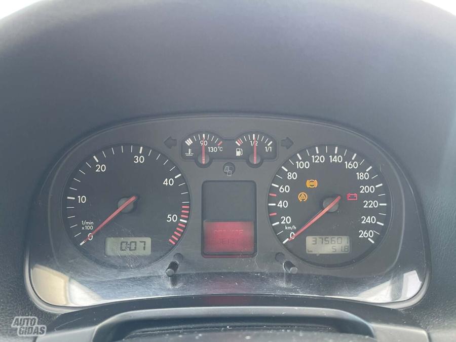 Grey Volkswagen Golf 2001 in Vilnius, with an engine capacity of 1.90 L and mileage of 378 thousand km for 750 €, photo 12 on AUTOMOTO.COM.LV