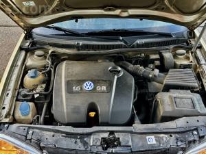 Grey Volkswagen Golf 2001 in Valmiera, with an engine capacity of 1.60 L and mileage of 223 thousand km for 795 €, photo 8 on AUTOMOTO.COM.LV
