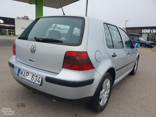 Grey Volkswagen Golf 2001 in Kaunas, with an engine capacity of 1.60 L and mileage of 184 thousand km for 1650 €, photo 5 on AUTOMOTO.COM.LV