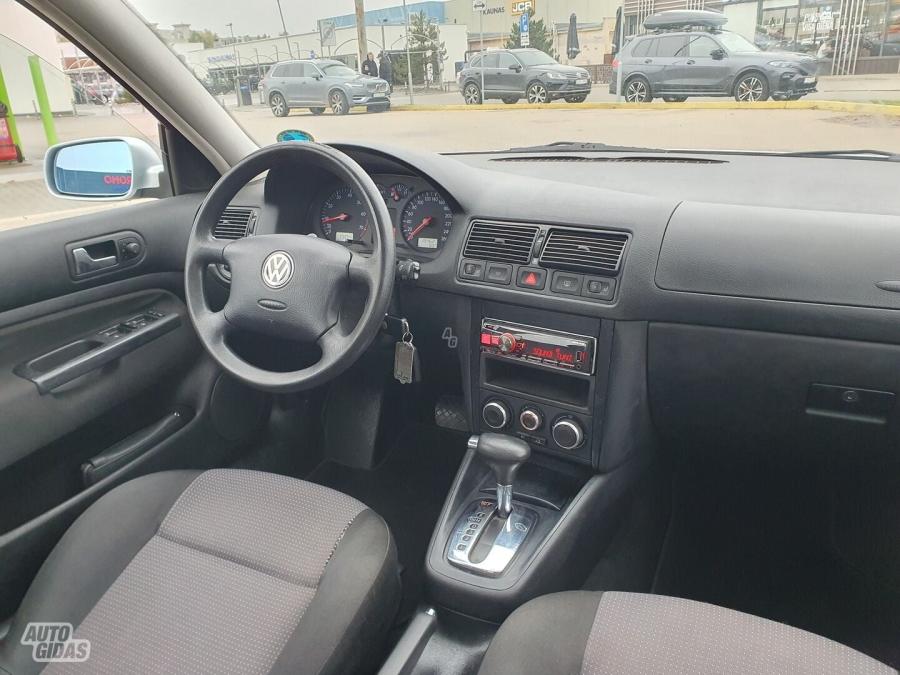 Grey Volkswagen Golf 2001 in Kaunas, with an engine capacity of 1.60 L and mileage of 184 thousand km for 1650 €, photo 8 on AUTOMOTO.COM.LV