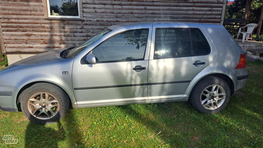 Grey Volkswagen Golf 2001 in Kaisiadorys, with an engine capacity of 1.60 L and mileage of 1 thousand km for 650 €, photo 5 on AUTOMOTO.COM.LV