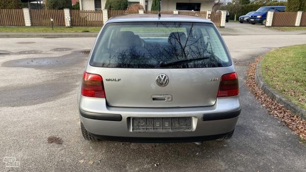 Grey Volkswagen Golf 2002 in Vilkaviskis, with an engine capacity of 1.90 L and mileage of 383 thousand km for 2100 €, photo 8 on AUTOMOTO.COM.LV