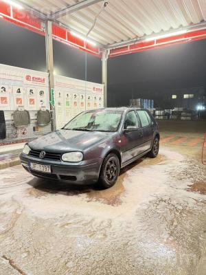 Grey Volkswagen Golf 2002 in Rezekne, with an engine capacity of 1.90 L and mileage of 434 thousand km for 1350 €, photo  on AUTOMOTO.COM.LV