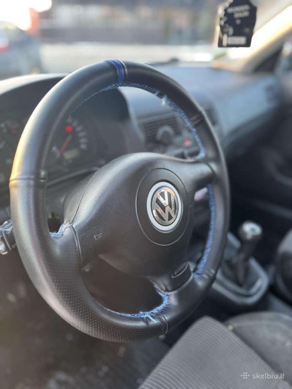 Pelēks Volkswagen Golf 2002 Klaipėda, ar dzinēja tilpumu 1.90 L un nobraukumu 296 tūkst. km par 1000 €, foto 9 vietnē AUTOMOTO.COM.LV