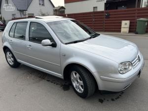 Grey Volkswagen Golf 2002 in Kaunas, with an engine capacity of 1.90 L and mileage of 381 thousand km for 1350 €, photo 4 on AUTOMOTO.COM.LV