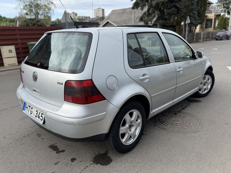 Grey Volkswagen Golf 2002 in Kaunas, with an engine capacity of 1.90 L and mileage of 381 thousand km for 1350 €, photo 7 on AUTOMOTO.COM.LV