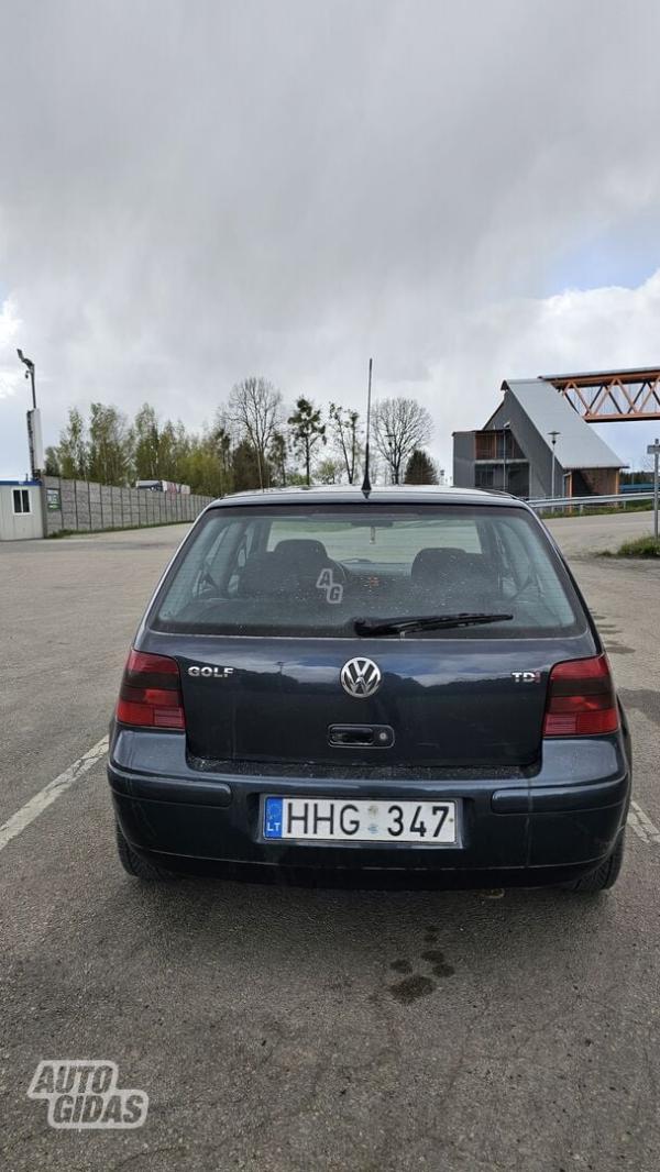 Grey Volkswagen Golf 2002 in Kaunas, with an engine capacity of 1.90 L and mileage of 467 thousand km for 750 €, photo 5 on AUTOMOTO.COM.LV