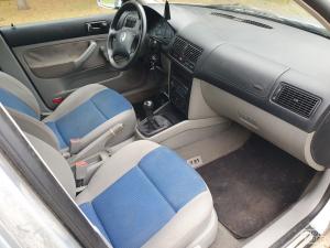 Grey Volkswagen Golf 2002 in Utena, with an engine capacity of 1.90 L and mileage of 340 thousand km for 950 €, photo 6 on AUTOMOTO.COM.LV
