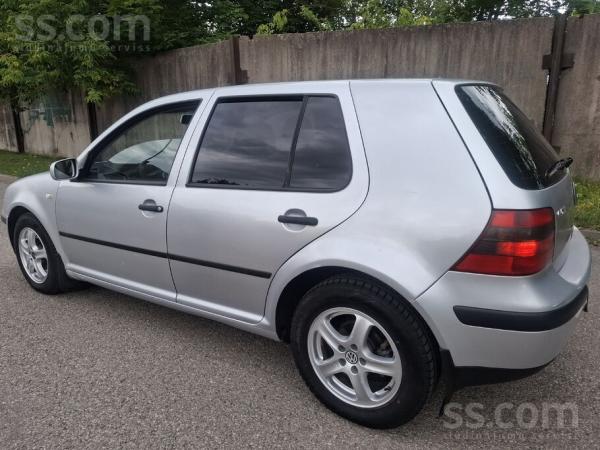 Grey Volkswagen Golf 2002 in Daugavpils, with an engine capacity of 1.90 L and mileage of 312 thousand km for 1600 €, photo 3 on AUTOMOTO.COM.LV