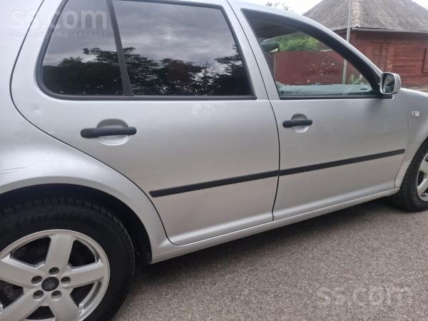 Grey Volkswagen Golf 2002 in Daugavpils, with an engine capacity of 1.90 L and mileage of 312 thousand km for 1600 €, photo 10 on AUTOMOTO.COM.LV