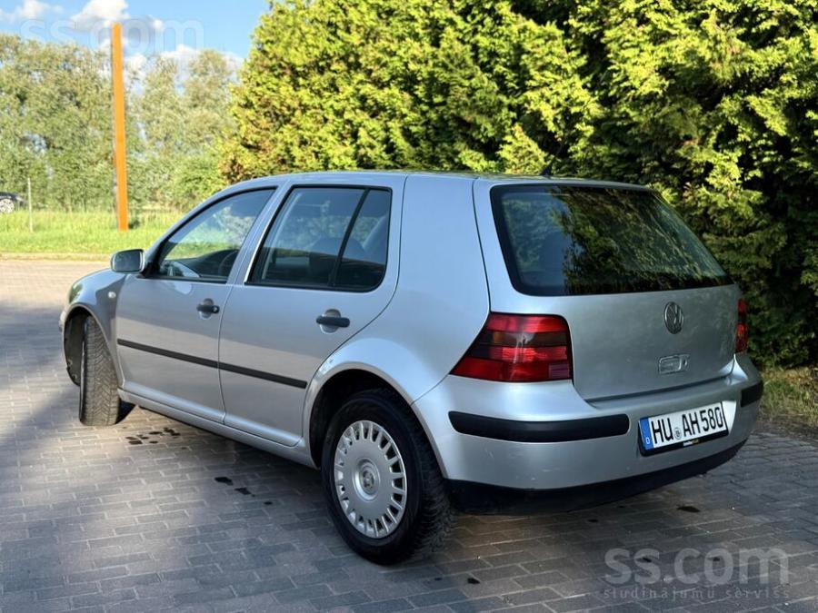 Grey Volkswagen Golf 2002 in Bauska, with an engine capacity of 1.90 L and mileage of 0 thousand km for 1550 €, photo 5 on AUTOMOTO.COM.LV
