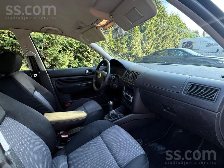 Grey Volkswagen Golf 2002 in Bauska, with an engine capacity of 1.90 L and mileage of 0 thousand km for 1550 €, photo 7 on AUTOMOTO.COM.LV