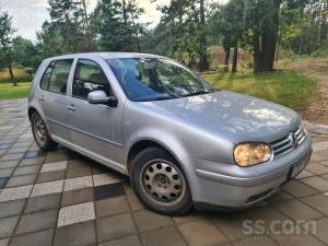 Grey Volkswagen Golf 2002 in Riga, with an engine capacity of 2.00 L and mileage of 377 thousand km for 650 €, photo 3 on AUTOMOTO.COM.LV