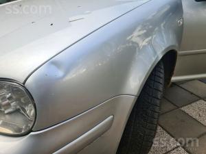Grey Volkswagen Golf 2002 in Riga, with an engine capacity of 2.00 L and mileage of 377 thousand km for 650 €, photo 18 on AUTOMOTO.COM.LV