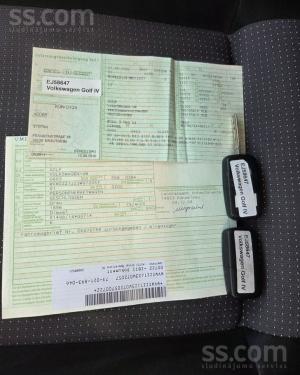 Серый Фольксваген Гольф 2002 в Бауска, объемом двигателя 1.90 л и пробегом 313 тыс. км за 2550 €, фото 8 на AUTOMOTO.COM.LV