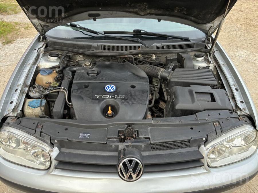 Pelēks Volkswagen Golf 2002 Rīga, ar dzinēja tilpumu 1.90 L un nobraukumu 303 tūkst. km par 2490 €, foto 28 vietnē AUTOMOTO.COM.LV