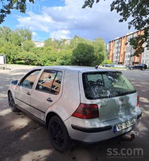 Серый Фольксваген Гольф 2002 в Тукумс, объемом двигателя 1.90 л и пробегом 0 тыс. км за 1150 €, фото 4 на AUTOMOTO.COM.LV