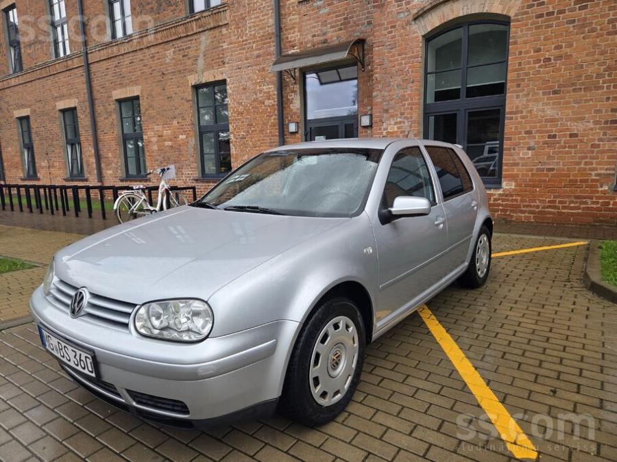 Grey Volkswagen Golf 2002 in Bauska, with an engine capacity of 1.90 L and mileage of 316 thousand km for 2290 €, photo 1 on AUTOMOTO.COM.LV