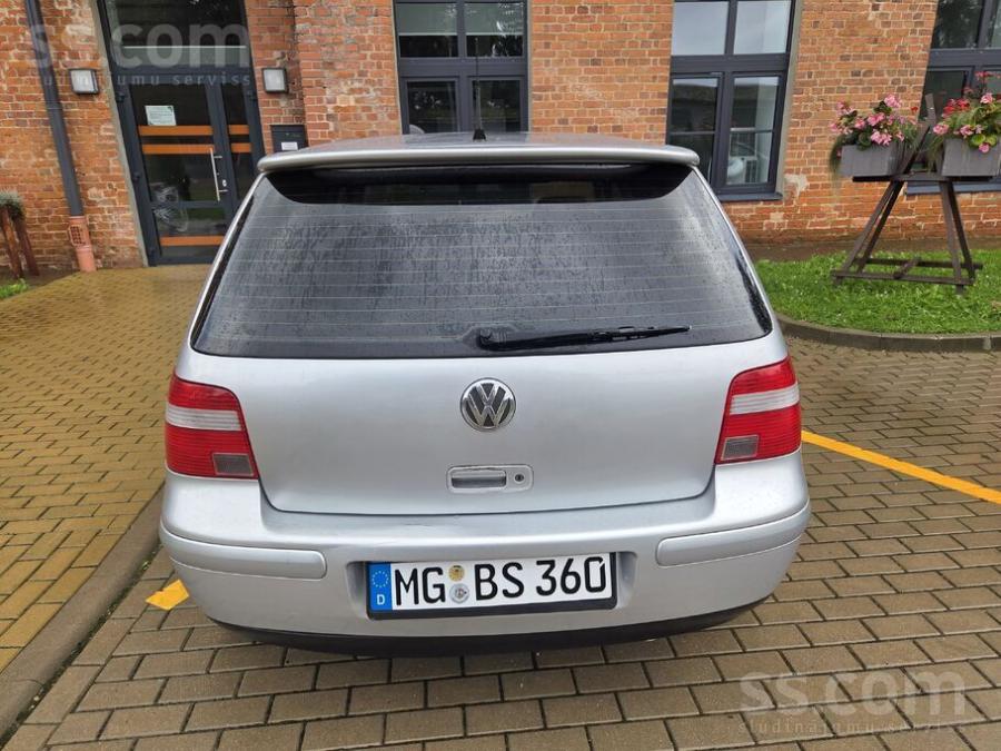 Grey Volkswagen Golf 2002 in Bauska, with an engine capacity of 1.90 L and mileage of 316 thousand km for 2290 €, photo 7 on AUTOMOTO.COM.LV