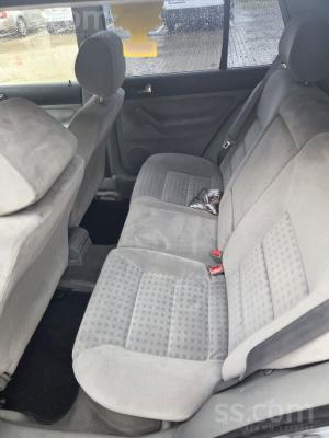 Grey Volkswagen Golf 2002 in Bauska, with an engine capacity of 1.90 L and mileage of 316 thousand km for 2290 €, photo 14 on AUTOMOTO.COM.LV