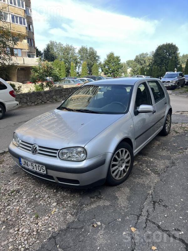 Grey Volkswagen Golf 2002 in Riga, with an engine capacity of 1.90 L and mileage of 250 thousand km for 1350 €, photo 4 on AUTOMOTO.COM.LV