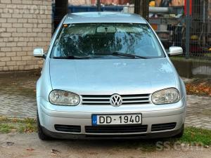 Grey Volkswagen Golf 2002 in Jelgava, with an engine capacity of 1.90 L and mileage of 377 thousand km for 1750 €, photo  on AUTOMOTO.COM.LV