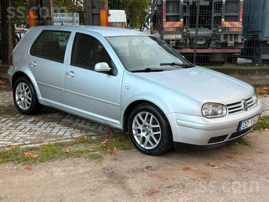 Серый Фольксваген Гольф 2002 в Елгава, объемом двигателя 1.90 л и пробегом 377 тыс. км за 1750 €, фото 4 на AUTOMOTO.COM.LV