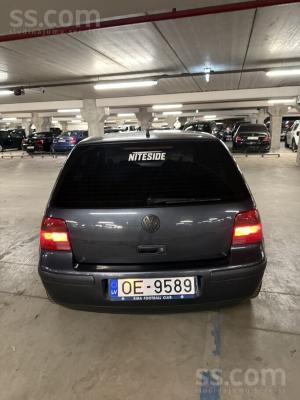 Pelēks Volkswagen Golf 2002 Rīga, ar dzinēja tilpumu 1.90 L un nobraukumu 243 tūkst. km par 2000 €, foto 6 vietnē AUTOMOTO.COM.LV