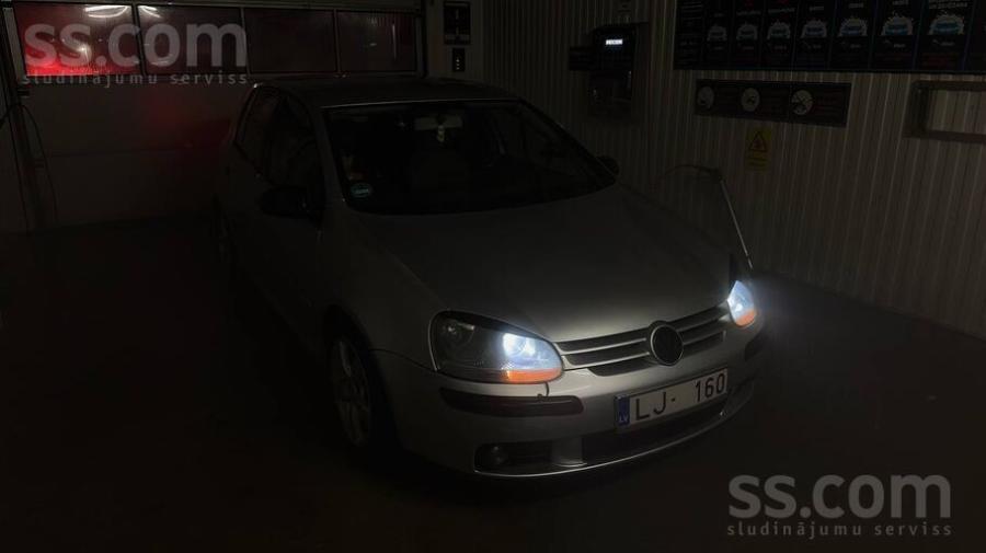 Grey Volkswagen Golf 2003 in Riga, with an engine capacity of 2.00 L and mileage of 0 thousand km for 1699 €, photo 1 on AUTOMOTO.COM.LV